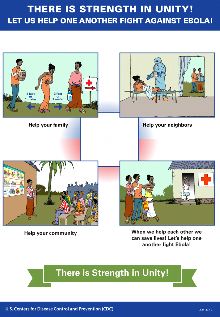 CDC - Preventing Stigma Poster - Ebola Communication Network